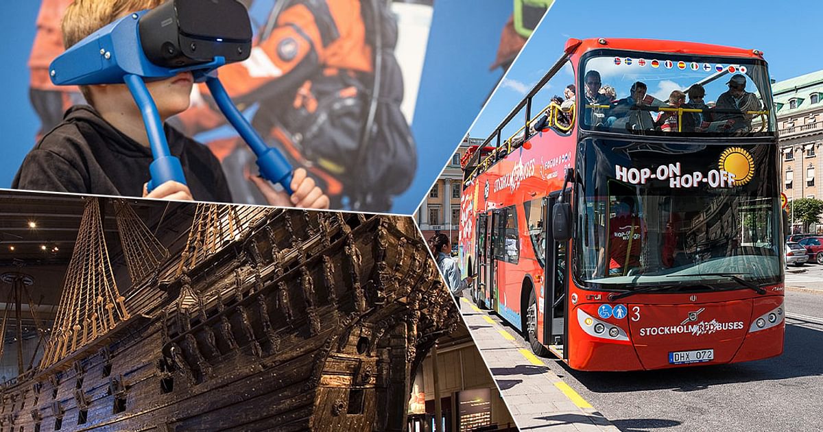 Combine Vasa and Vrak and the Redsightseeing bus for a complete day in ...