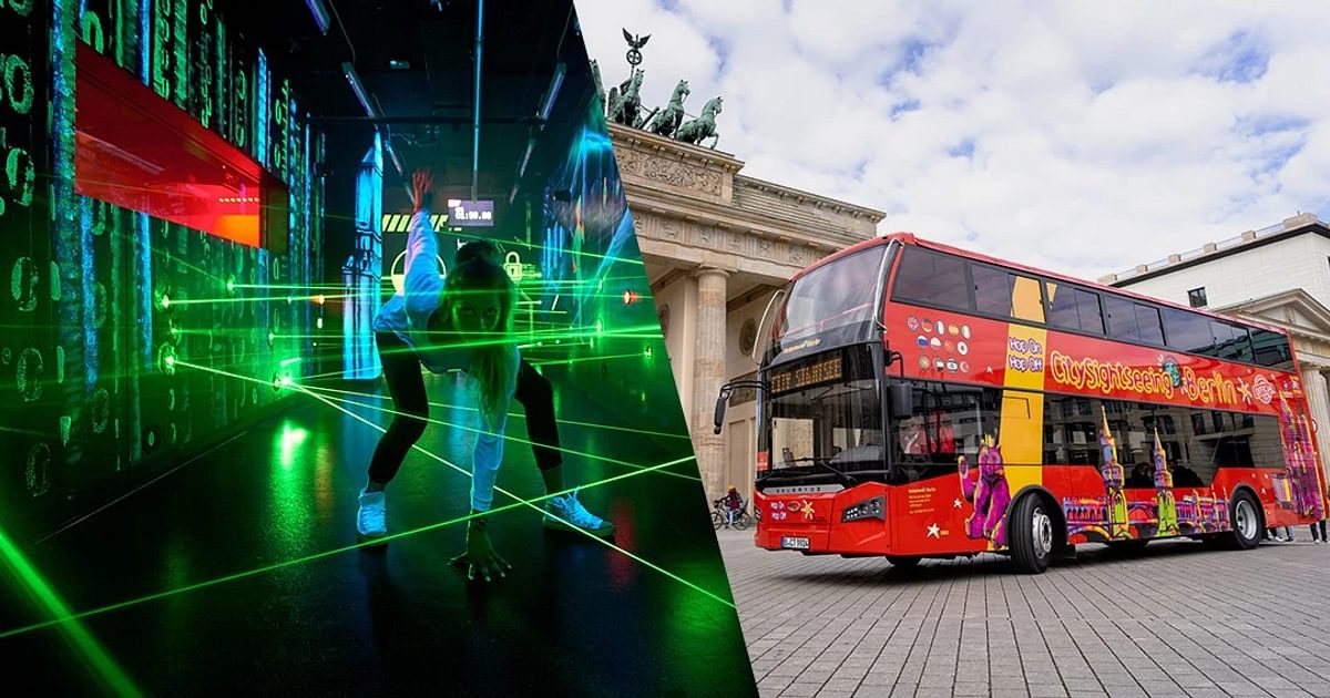 Combination ticket for Berlin: Hop-On Hop-Off bus tour and the German ...