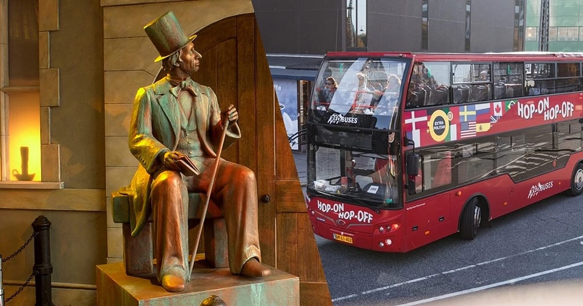 Enjoy the RED Sightseeing Hop On - Hop Off Bus and visit the H.C ...